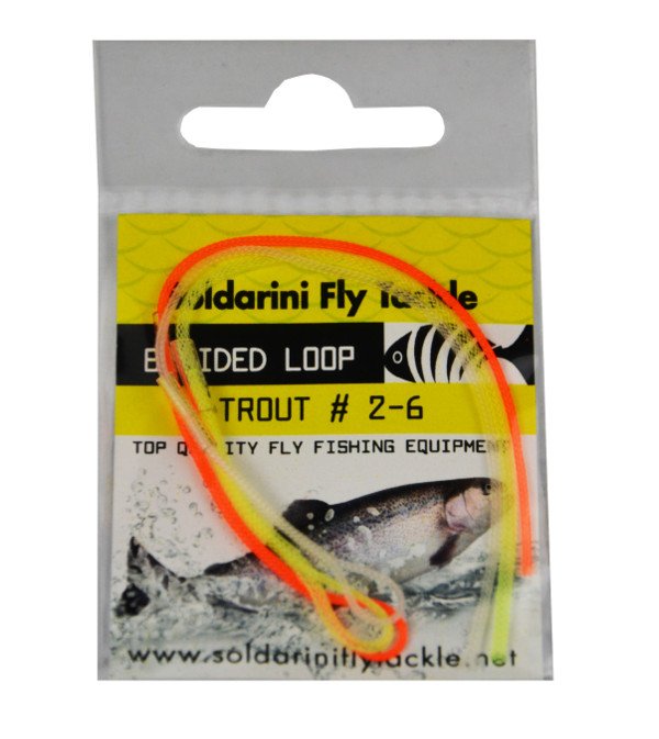 Soldarini Fly Tackle BRAIDED LOOP MIX COLOUR