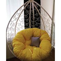 Jastuk Za Jaje Baštensku Ljuljašku - 120 cm - Yellow