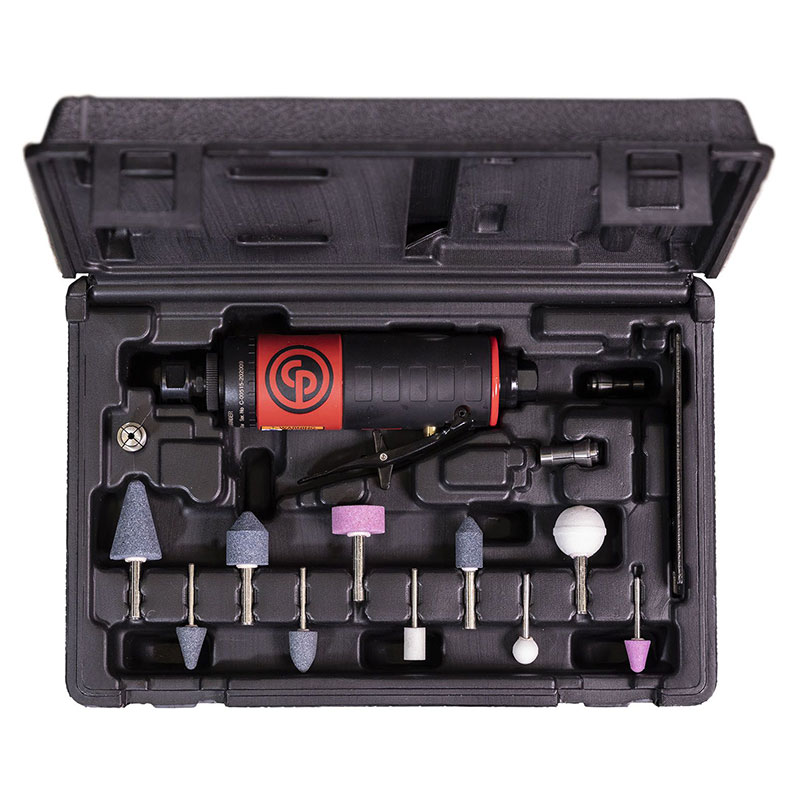 Chicago Pneumatic pneumatska čeona brusilica CP7411-K Biax set 420W