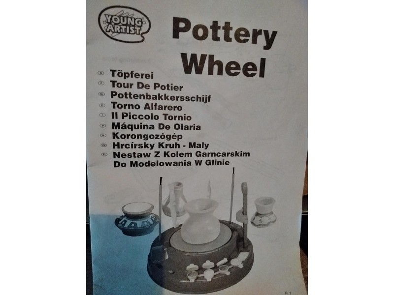 Točak za grnčariju Pottery Wheel