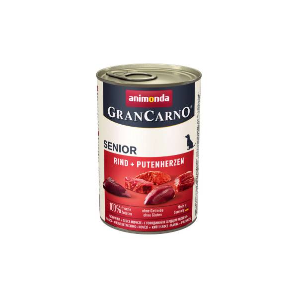 Animonda Gran Carno Dog Senior, Beef and Poultry - 6x800g