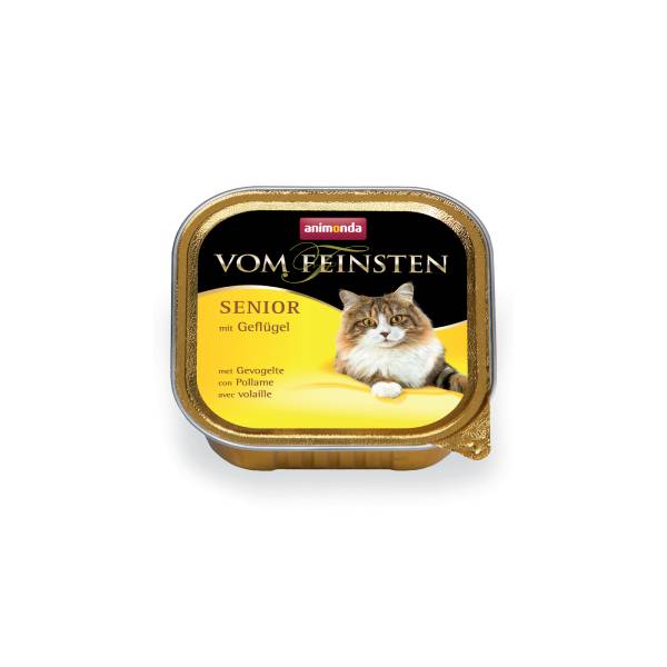 Animonda Vom Feinsten Cat, Senior Poultry - 16x100g