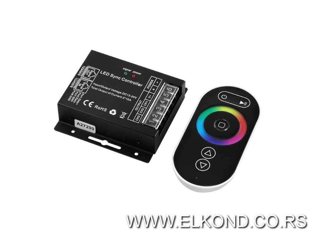 KONTROLER RGB LED TRAKE RF 12V/360W