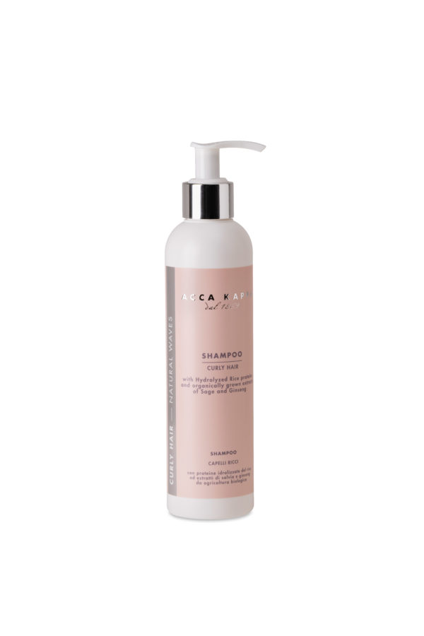 Acca Kappa Virginia Rose Glossing & Defining Shampoo For Curly Hair 250ml – Šampon za kovrdžavu kosu