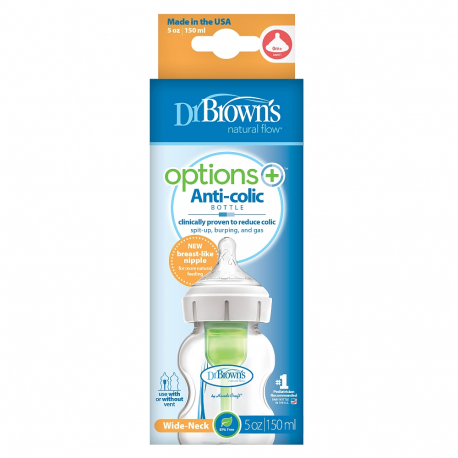 Dr Brown's plasticna Options+bocica150ml