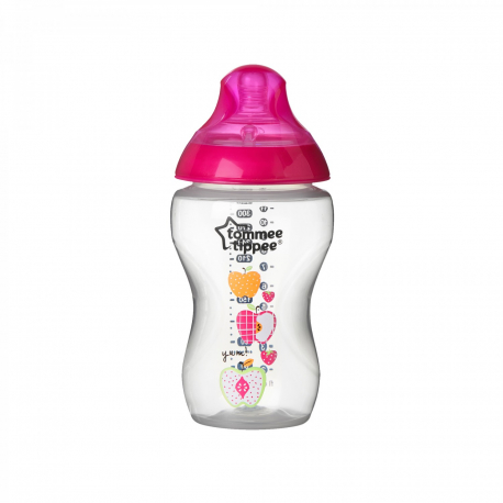 Tommee Tippee flašica Closer To Nature 340ml Girl 3m+
