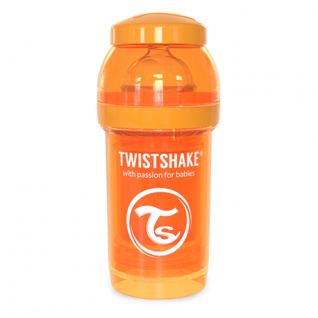 Twistshake anti-colic flašica Pastel Orange 180ml