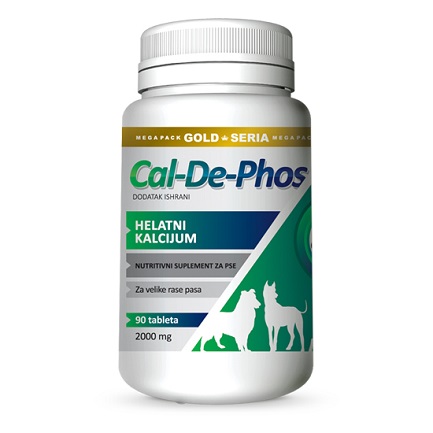 CAL DE PHOS GOLD SERIA-90tableta( 1 Tableta Na 15kg)+Poklon Oligopet 30 tableta