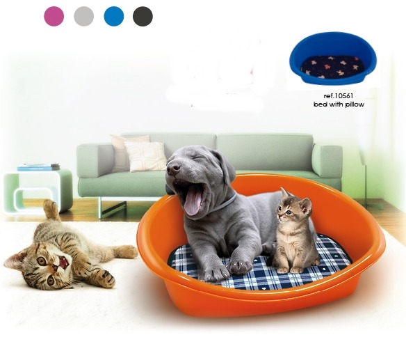 Ležaljka za pse i mačke sa jastukom 46*35*18cm