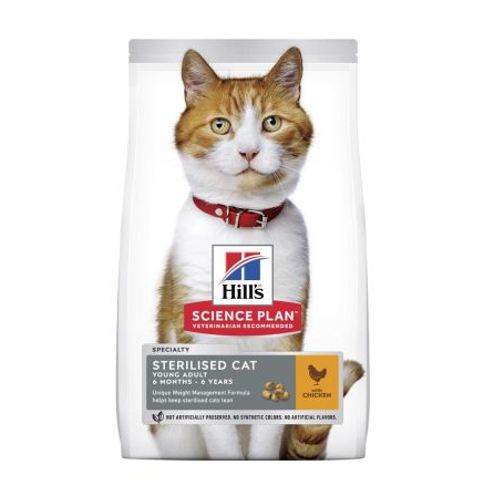 Hill's Sterilised Cat Young Adult Piletina 1,5kg