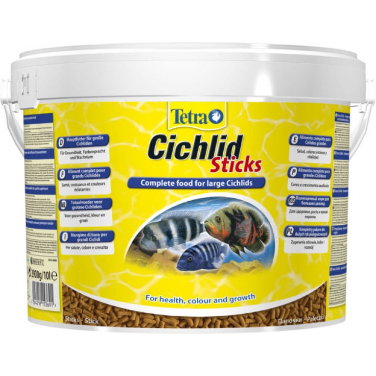 Tetra Cichlid Sticks 10 l Kompletna hrana za ciklide