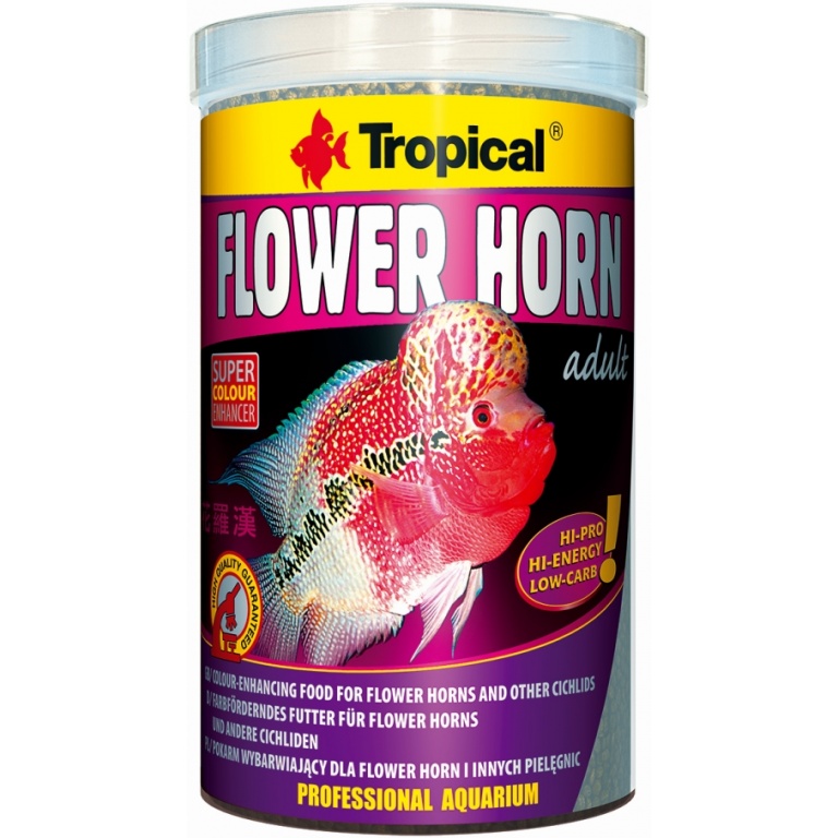 Tropical Flower horn pelet 1000ml