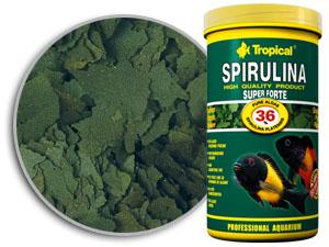 Spirulina Super Forte 36% Tropical lisnata hrana 1000ml