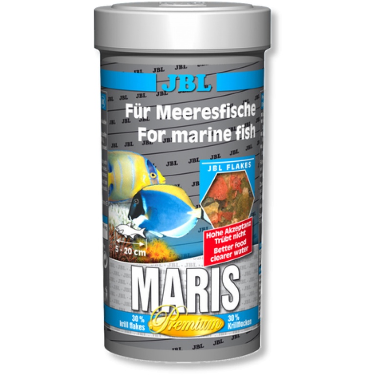 JBL Maris 250ml-Glavna hrana za morsku ribu u listicima