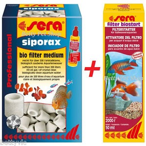 Sera siporex 1000ml+Filter Biostart 50ml gratis