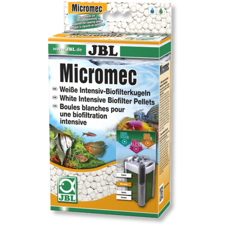 JBL Micromec Bio-staklene kuglice za akvarijumske filtere 650g