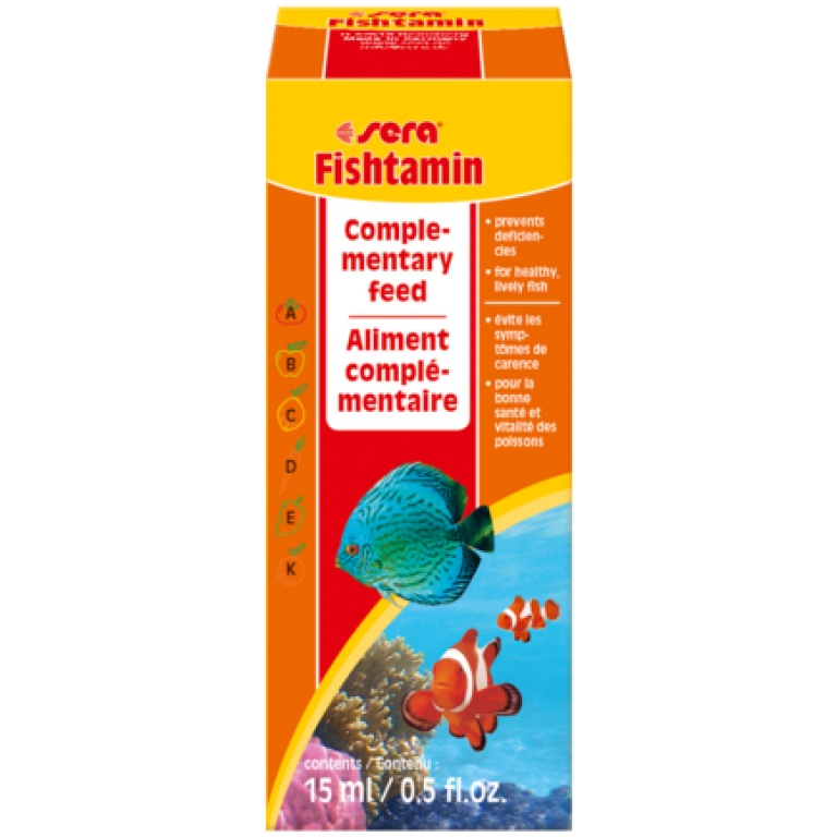 Sera Fishtamin 15ml- vitamini za ribe u kapima