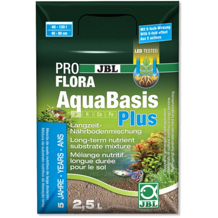 JBL AquaBasis plus 2,5l Hranjivi supstrat za biljke