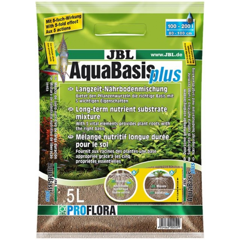 JBL Aqua Basis plus 5l-hranjiva podloga