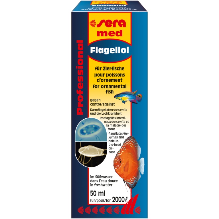 Sera med Professional Flagellol 50 ml za 2000l vode