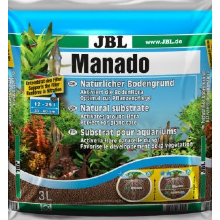 JBL MANADO 3L-supstrat za slatkovodne akvarijume