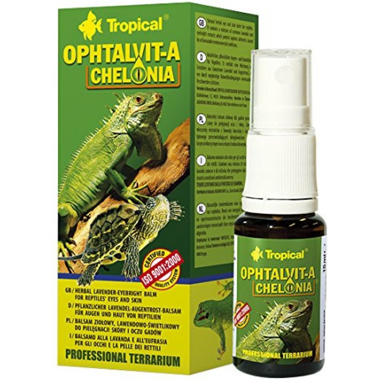 Tropical Ophtalvit-A Chelonia 15ml