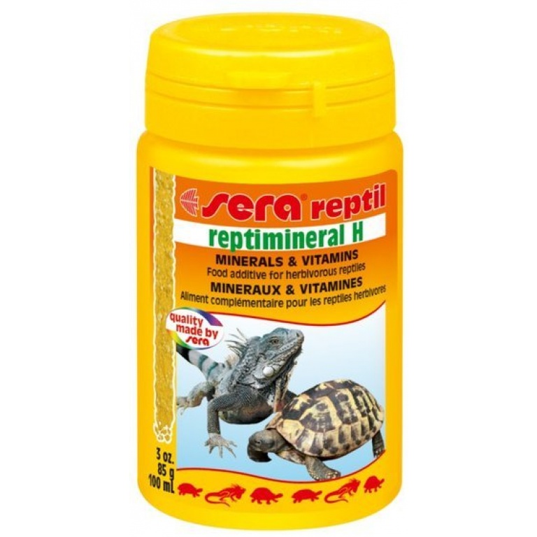 SERA Repti Mineral H preparat za reptile biljojede sa vitaminima 85g/100ml