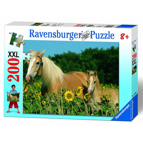 Ravensburger puzzle XXL Konji i Suncokreti 200kom