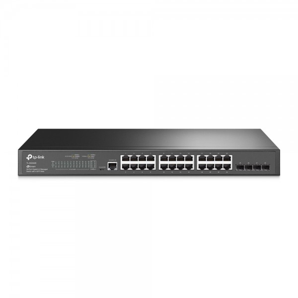 TP-Link switch 24-Port Gigabit L2+ Managed Switch with 4 SFP Slots (TL-SG3428)