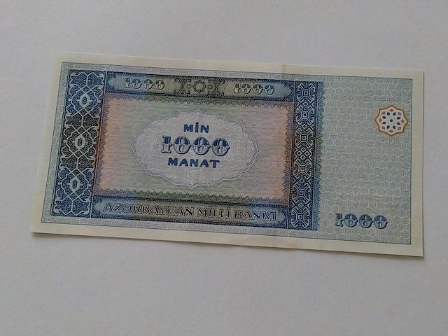 1000 Manat 2001.g - Azerbejdžan - ODLIČNA -