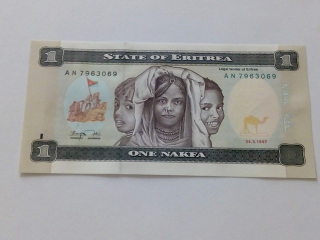 1 Nakfa 1997.g - Eritreja - ODLIČNA -