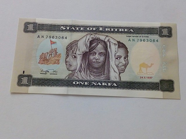 1 Nakfa 1997.g - Eritreja - ODLIČNA -
