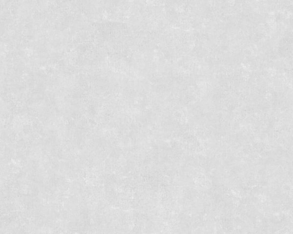 A.S. Création Wallpaper «Uni, Grey, White» 376569