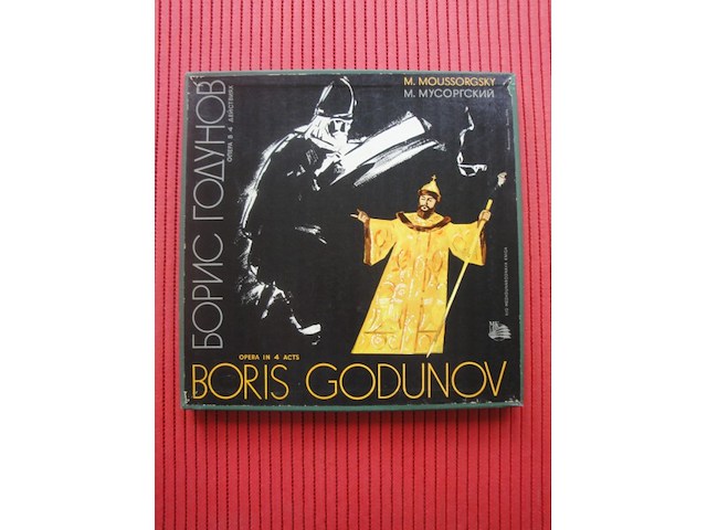 Modest Musorgski - Boris Godunov (4xLP box set)