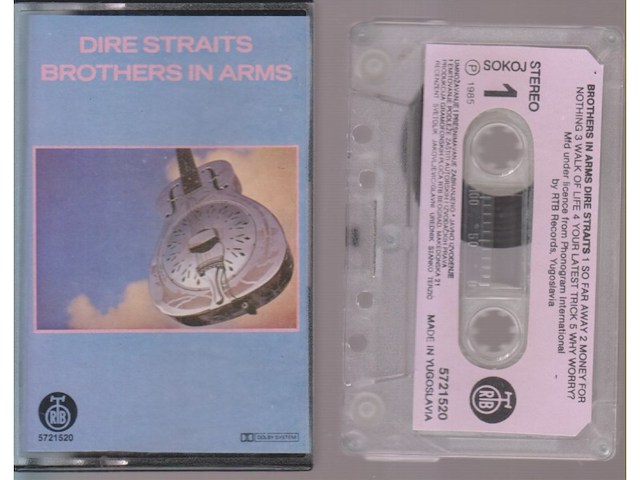 DIRE STRAITS BROTHERS IN ARMS - kolekcionarski `85