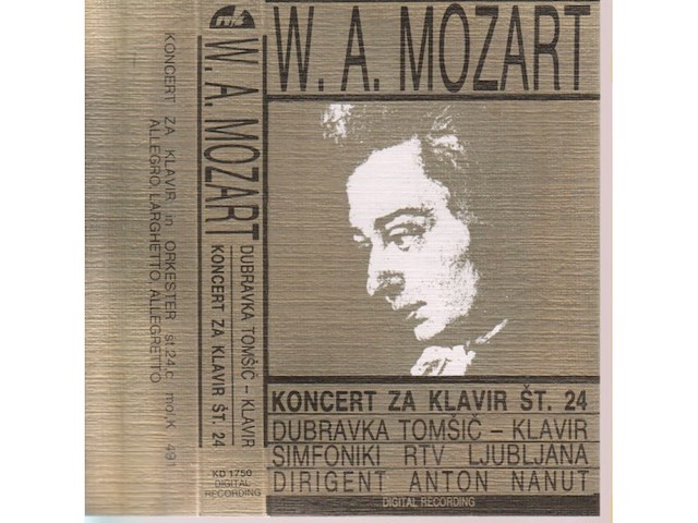 MOZART / KONCERT ZA KLAVIR ŠT. 24 - kolekcionarski `88