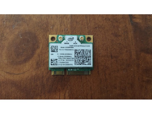 Wireless kartica 2230BNHMW , skinuta sa Lenovo T430U