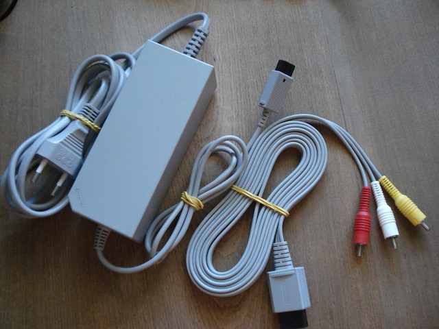 Wii Nintendo / Napajanje i Audio Video kabl