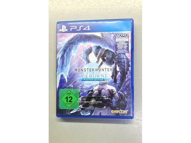 Monster Hunter World Iceborn Master Edition   PS4
