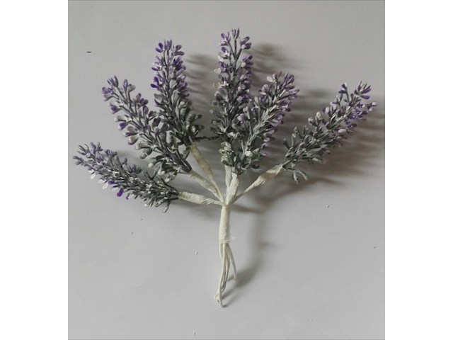 #*U368- Lavanda, dekoracija 14x2cm/6kom