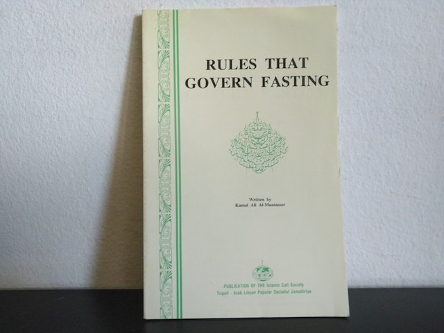 Rules That Govern Fasting