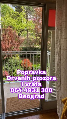 Popravka prozora drvenih