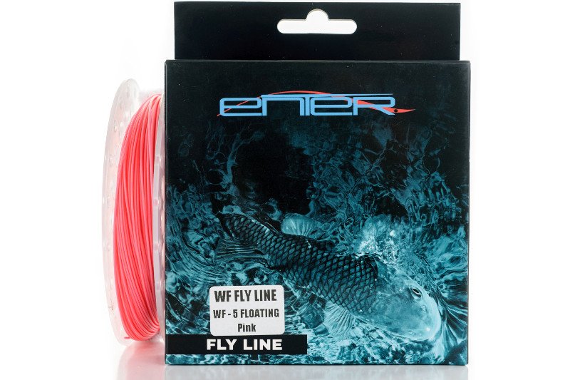 Enter FLY LINE WF-5 FLOATING Pink 100ft