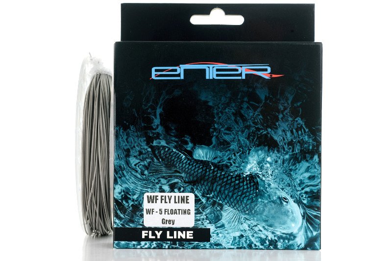 Enter FLY LINE WF-5 FLOATING Grey 100ft