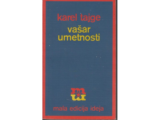 Karel Tajge / VAŠAR UMETNOSTI - perfekтттттттттт