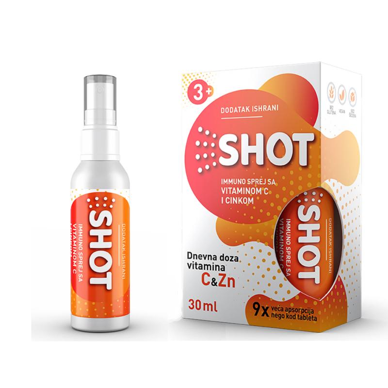 Shot Vitamin C i Zinc u spreju