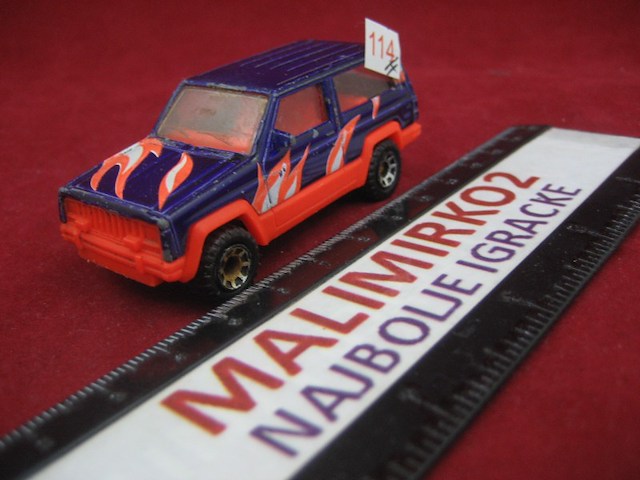 MATCHBOX Jeep Cherokee 1986 1/58 (T13-114H)