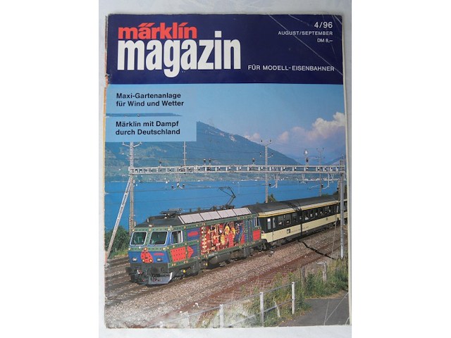 Katalog (magazin) Maerklin o modelima zeleznice HO,4/19