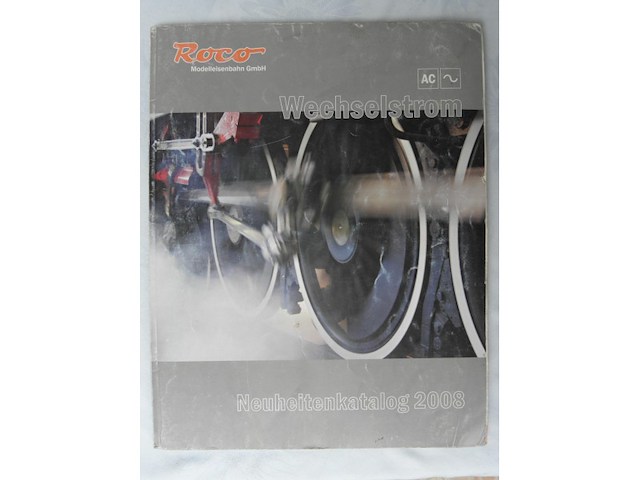 Katalog Roco 2008.god.,124 strane,nemacki,povecani A4 f