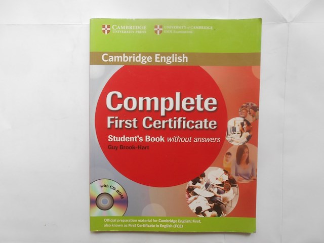 Complete First Certificate Cambridge english, udžbenik